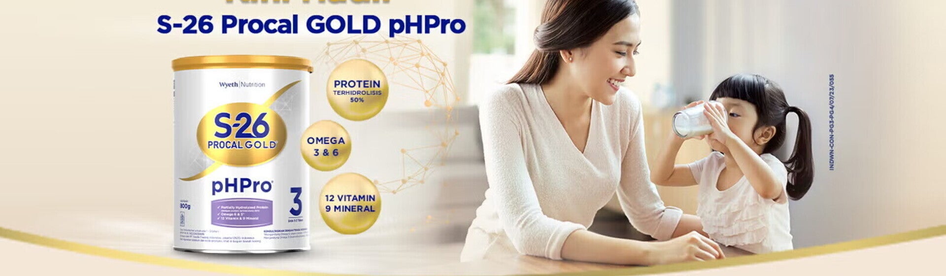 Produk Susu S26 PROMISE GOLD PHPRO | Wyeth Nutrition